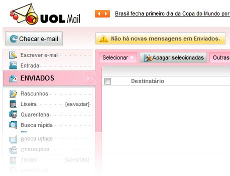 Bol, Folha e Zipmail: as opções gratuitas de e-mail do portal Uol ️ Meu ...
